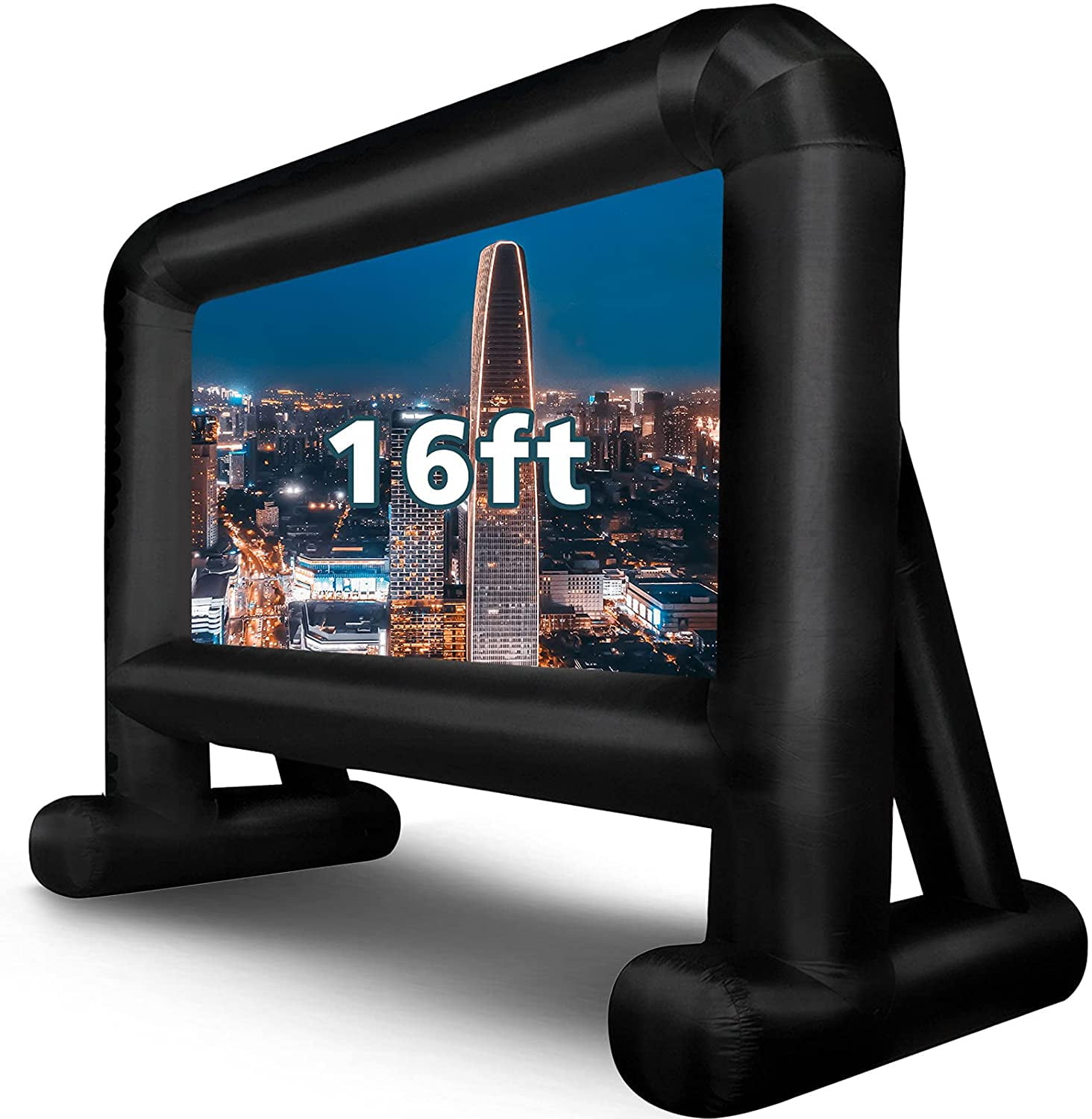 Inflatable/Blow Up Projection Screen with Quiet Fan and Storage Bag ...