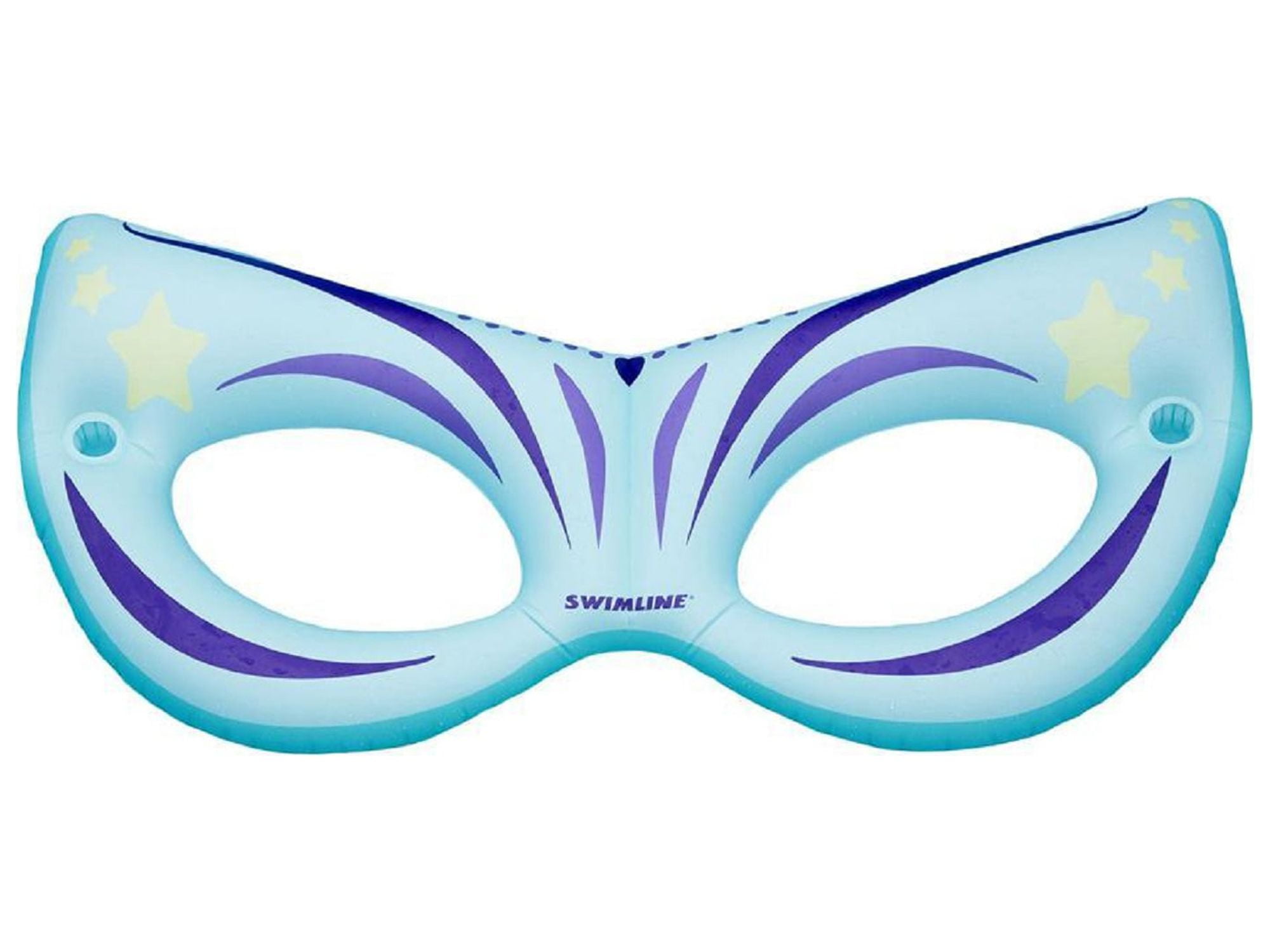 Inflatable Blue And Purple Masquerade Double Mesh Seat Swimming Pool ...