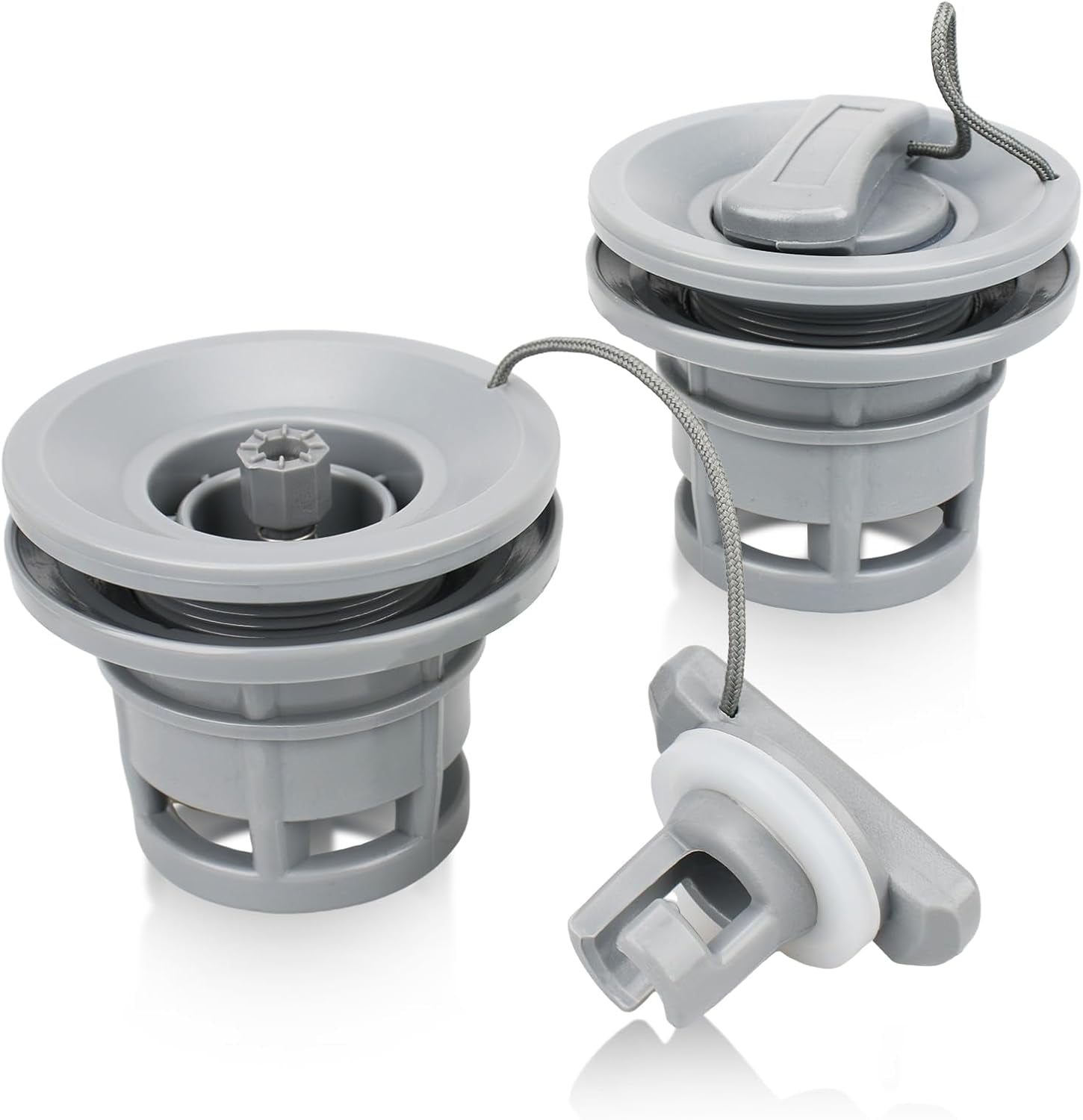 Inflatable Boat Air Valve Cap Plugs Kit, Inflatable Kayak Paddle Board ...