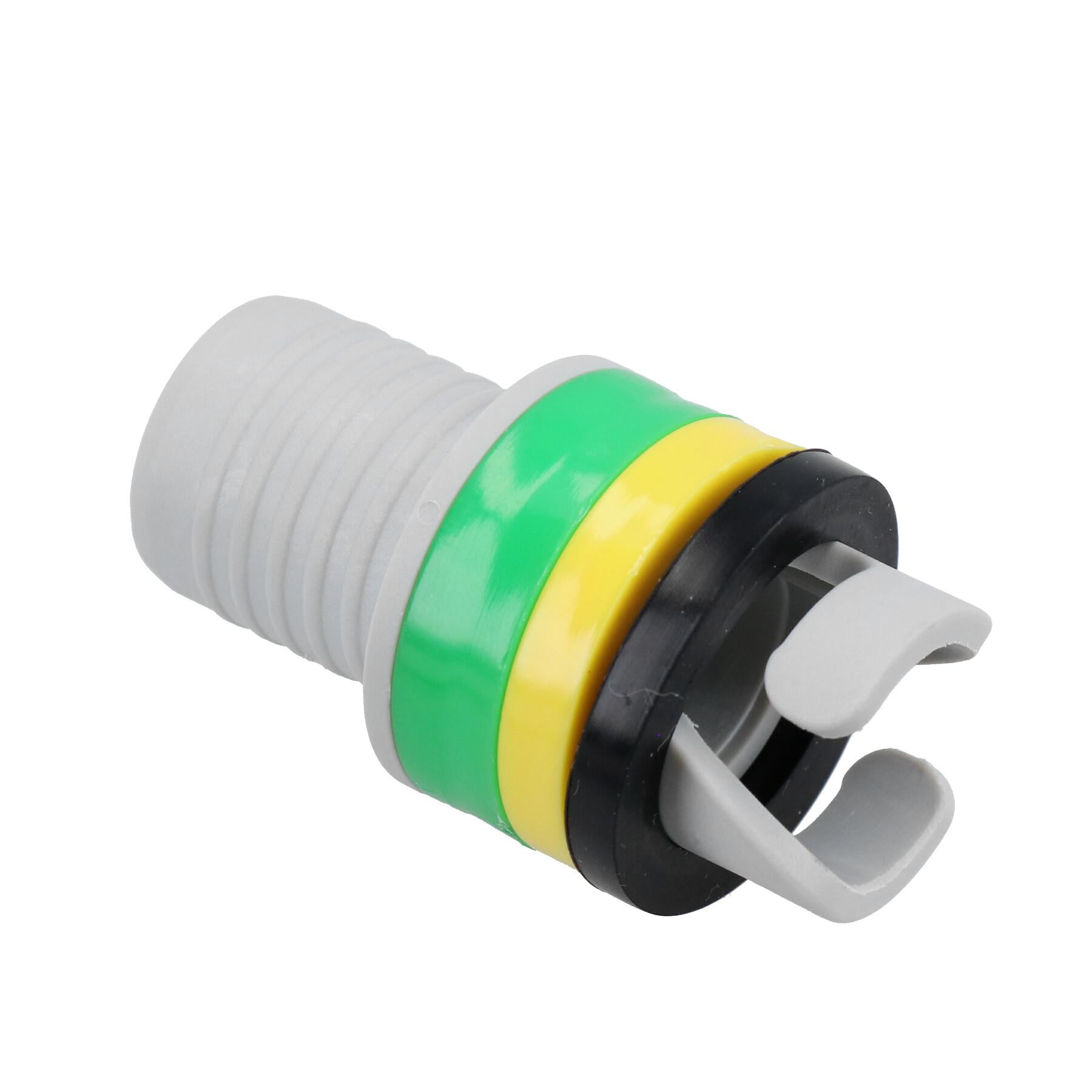 Inflatable Boat Rib Universal Inflating Valve Adapter for Foot Air Pump ...