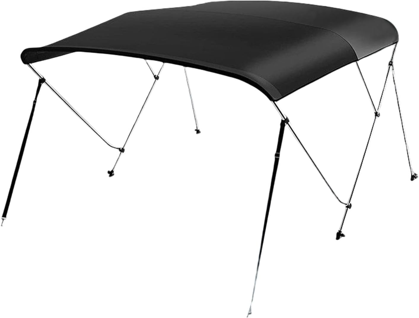 Inflatable Boats Canopy Sun Shield Bimini Top Cover Easy Installation ...