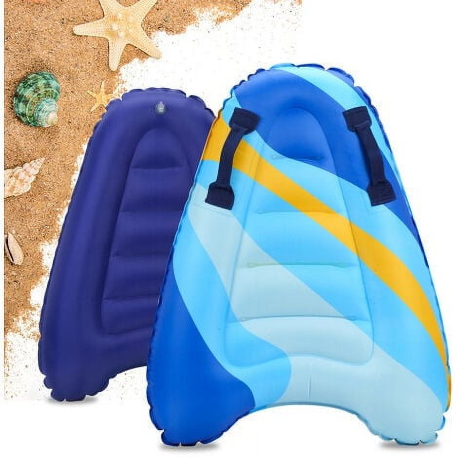 Inflatable Bodyboard Inflatable Surfboard with Handles Surf Body Board ...