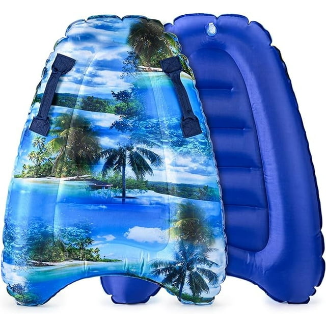 Inflatable Boogy Boards for Beach Travel Toys, 30” Cavas Slip Slide ...