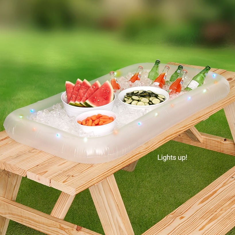 Inflatable Buffet Cooler for Parties - Cold Beverage and Salad Bar ...