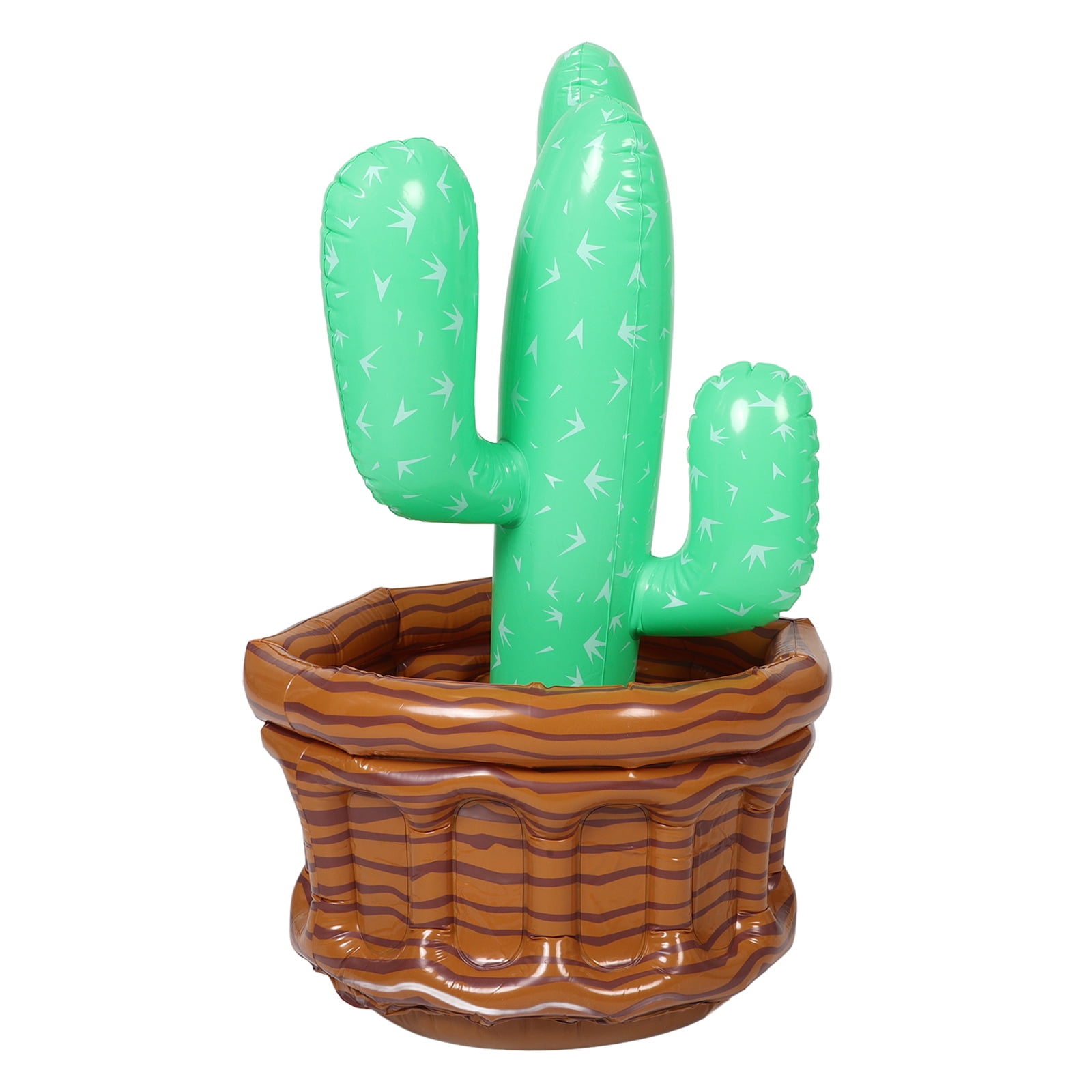 Inflatable Cactus Shape Cooler for Parties Multi-Function Ice Cube ...