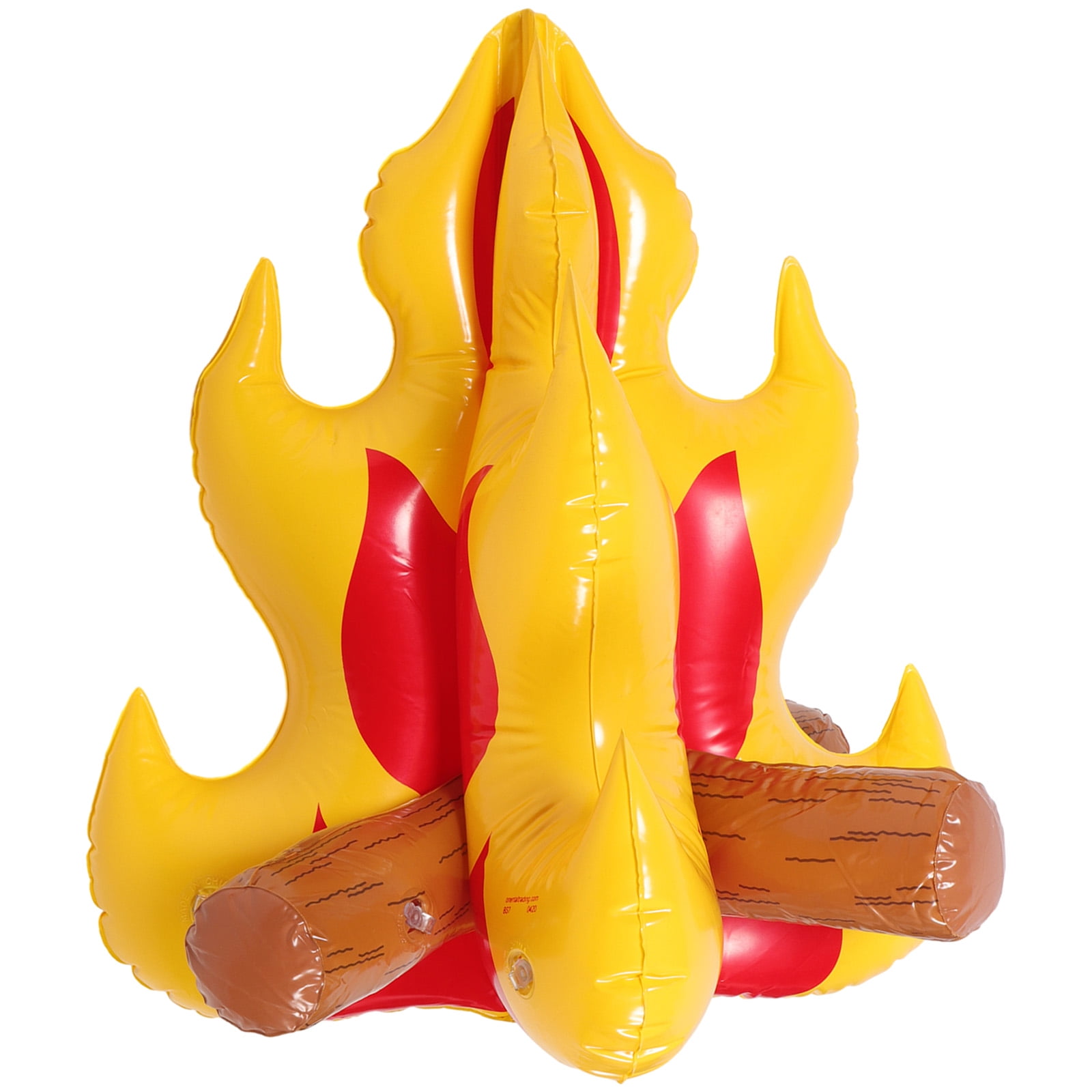 Inflatable Campfire Prop Fireplace Pit Vivid Flame Decor Child ...