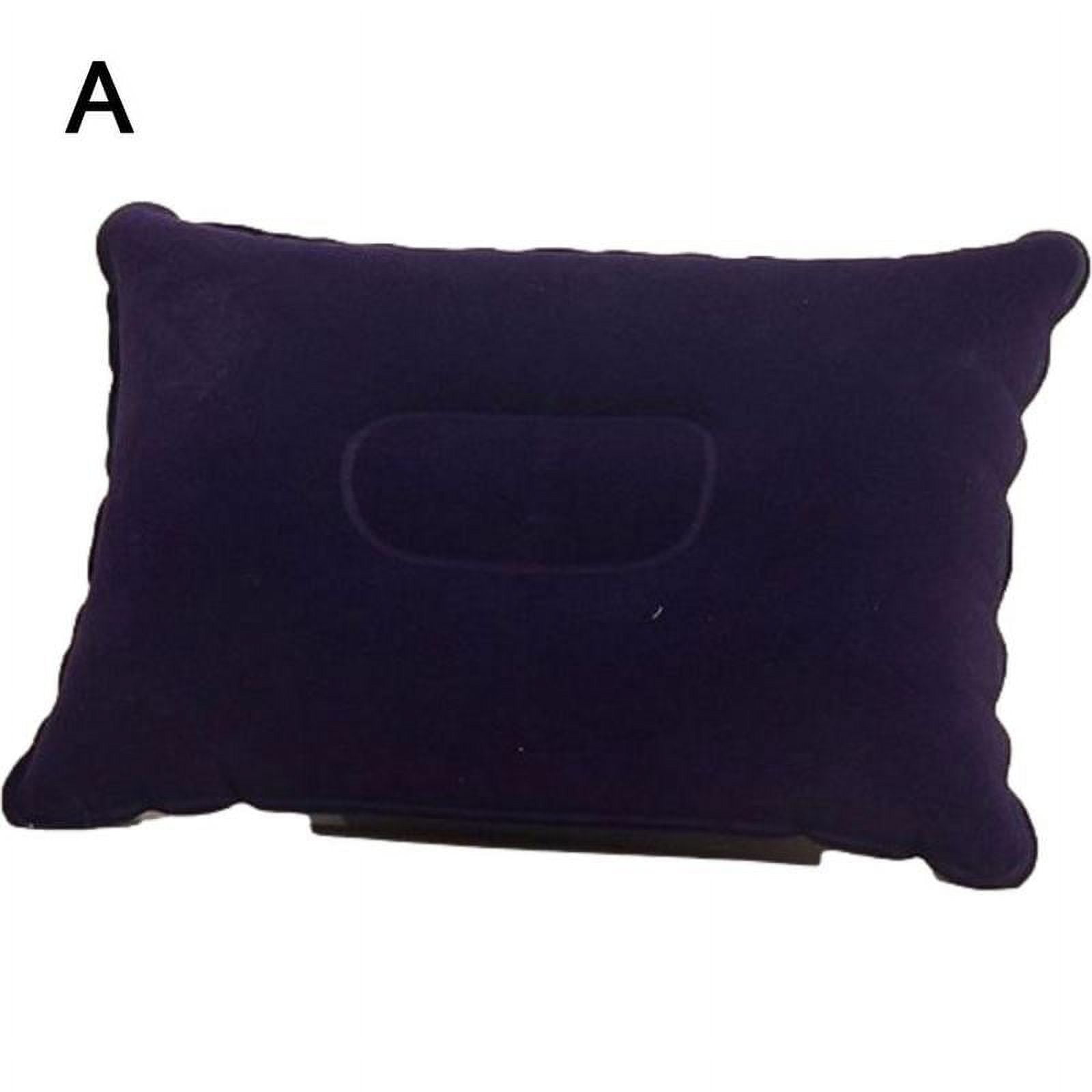 Inflatable Camping Pillow Blow Up Festival Outdoors Travel Accessory ...