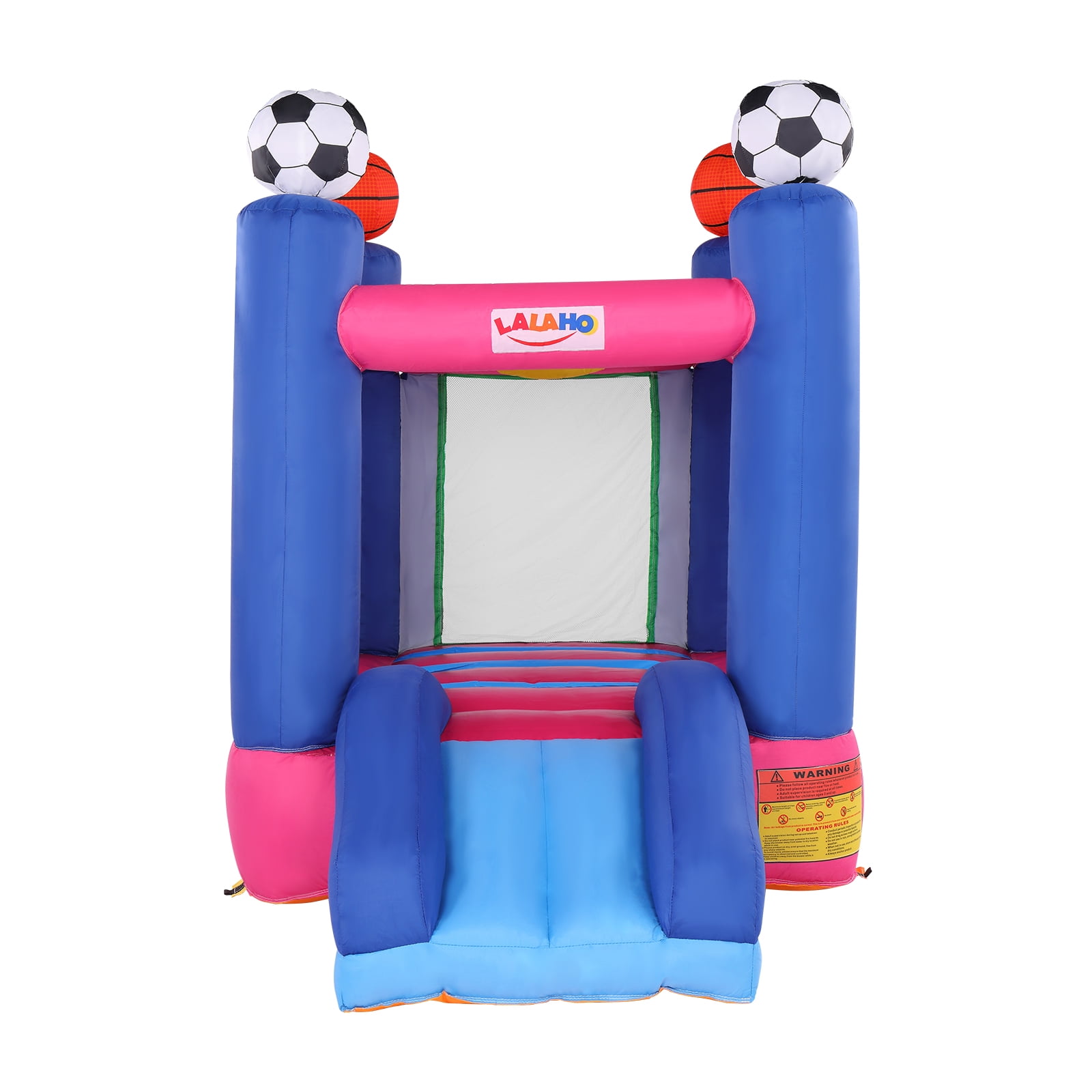 Inflatable Castle Children Outdoor Party Trampoline Basketball Plus ...
