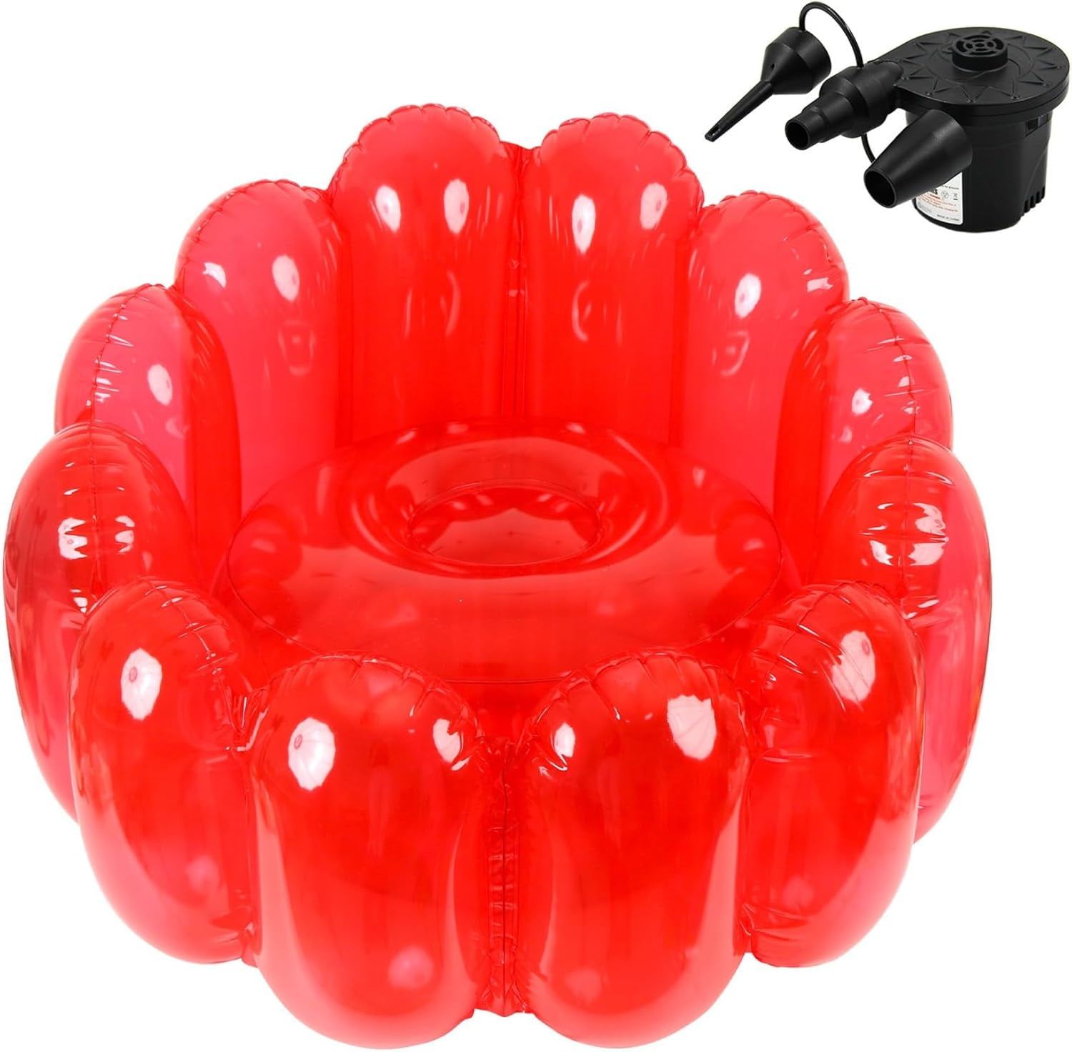Inflatable Chair, The Jelly Collection, Portable Blow Up Couch ...