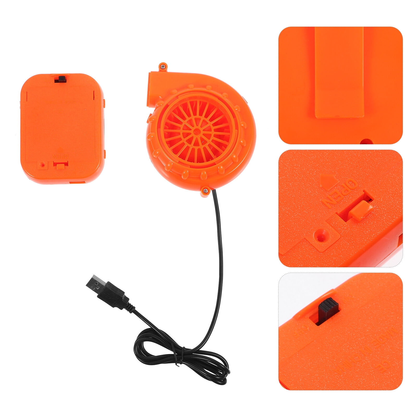 Inflatable Clothing Blower Fan Electric Mini Blower Fan Inflatable Fans ...