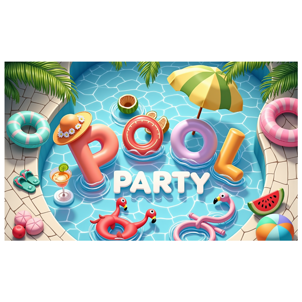 Inflatable Design Pool Party Summer Theme Watermelon Decoration Beach ...