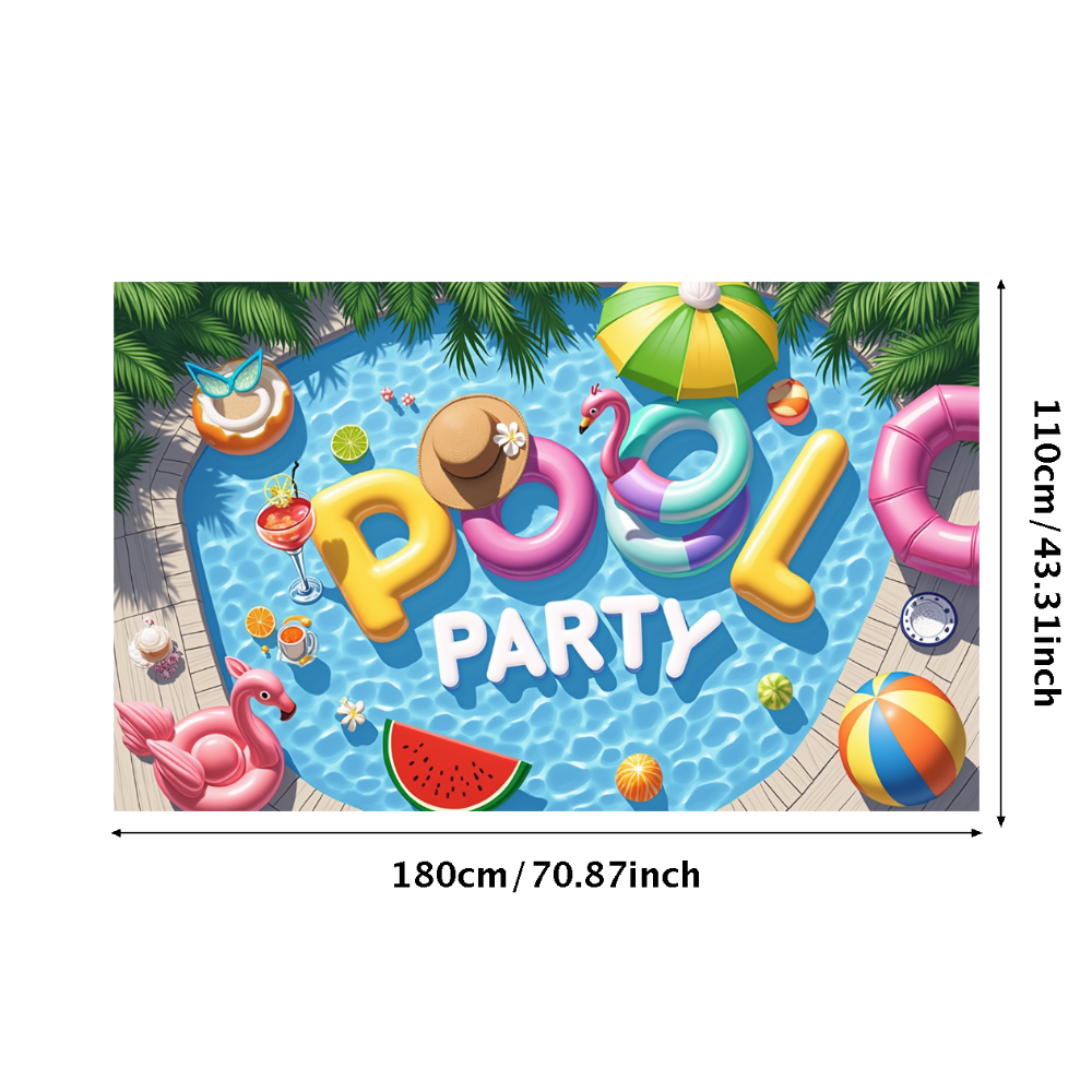 Inflatable Design Pool Party Summer Theme Watermelon Decoration Beach ...