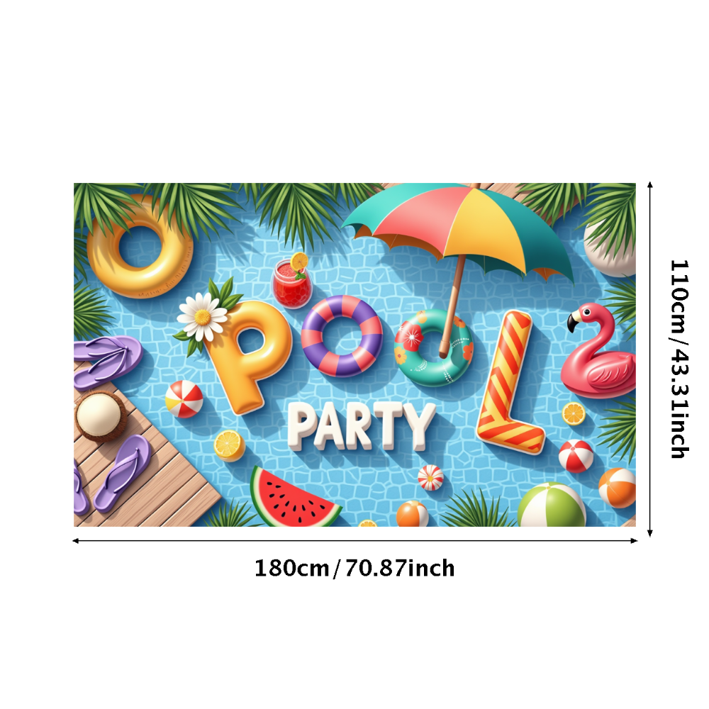 Inflatable Design Pool Party Summer Theme Watermelon Decoration Beach ...