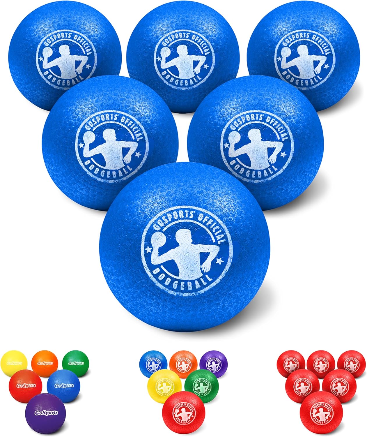 Inflatable Dodgeballs - Choose 5 Inch or 7 Inch No Sting Balls - Set of ...