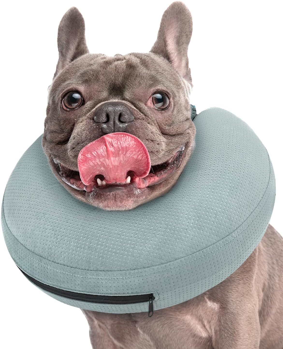 Inflatable Dog Cone Collar for After Surgery Donut, Soft Dog Cones for ...