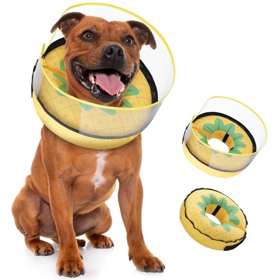 Dog cone adjustable pet cone Pet recovery collar comfort dog cat cone ...