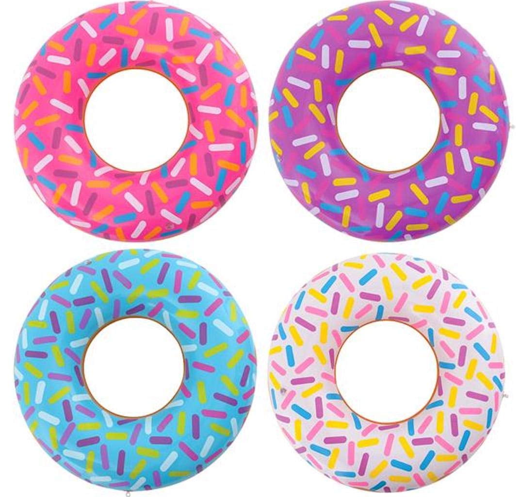 Inflatable Donuts - 12 pack - Donut party and pool party decorations ...