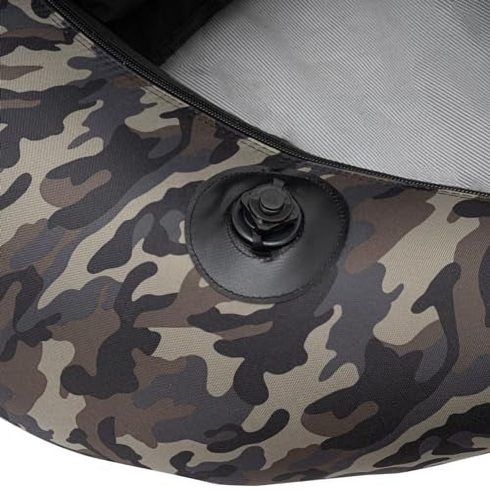 Inflatable Fishing Boat Belly Boat Fishing Float Tube with Storage ...