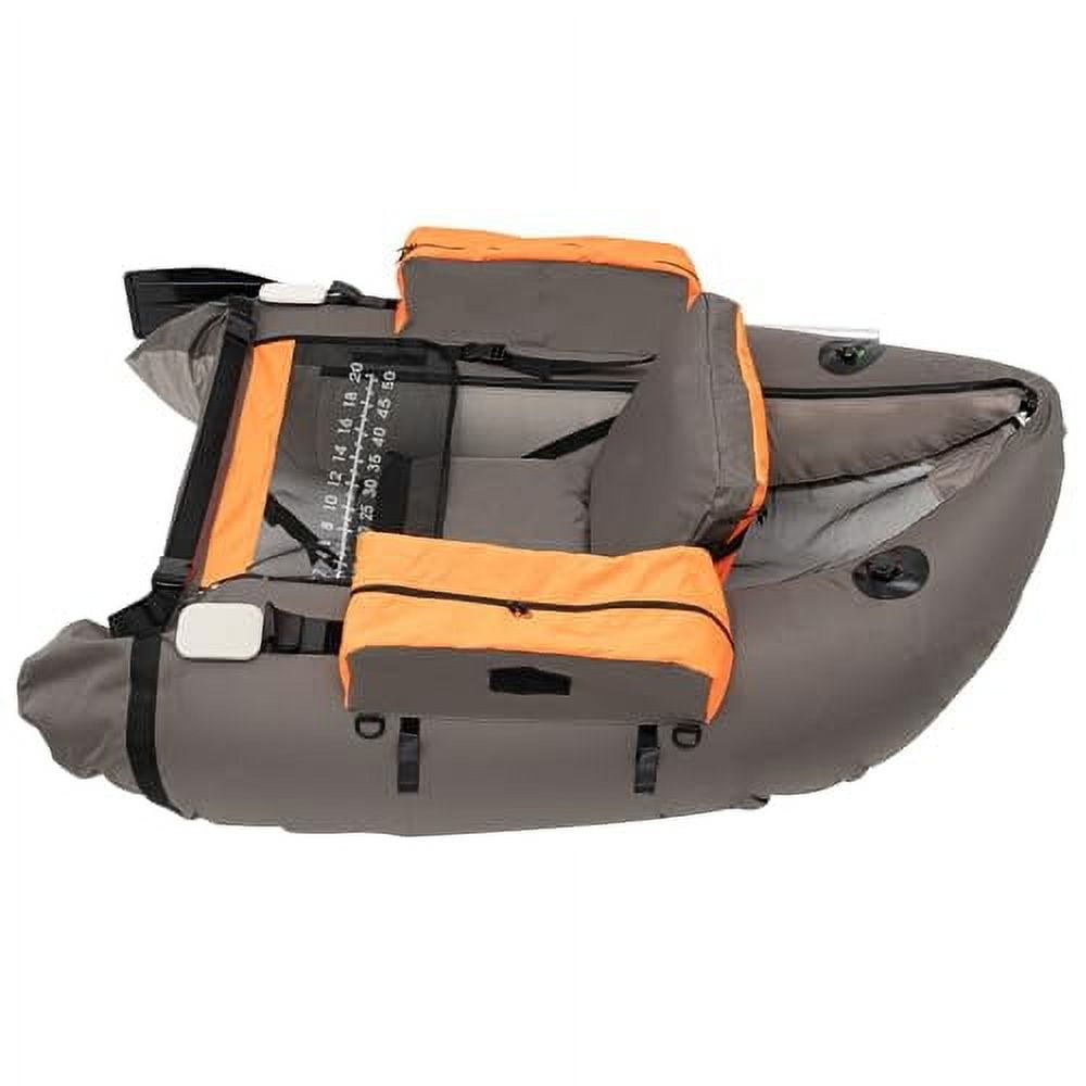 Inflatable Float Tube, 287lbs Fishing Float Tube, Portable Inflatable ...