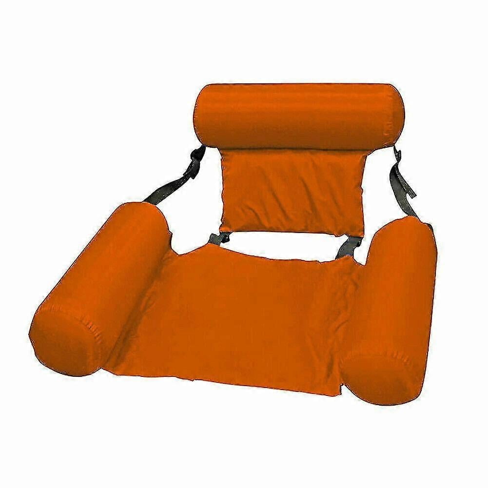 Inflatable Floating Chair Pool Seats Lazy Water Bed Lounge Chair ...