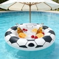 Inflatable Floating Cooler for Pool - Spherical Ice Bucket for Drinks ...