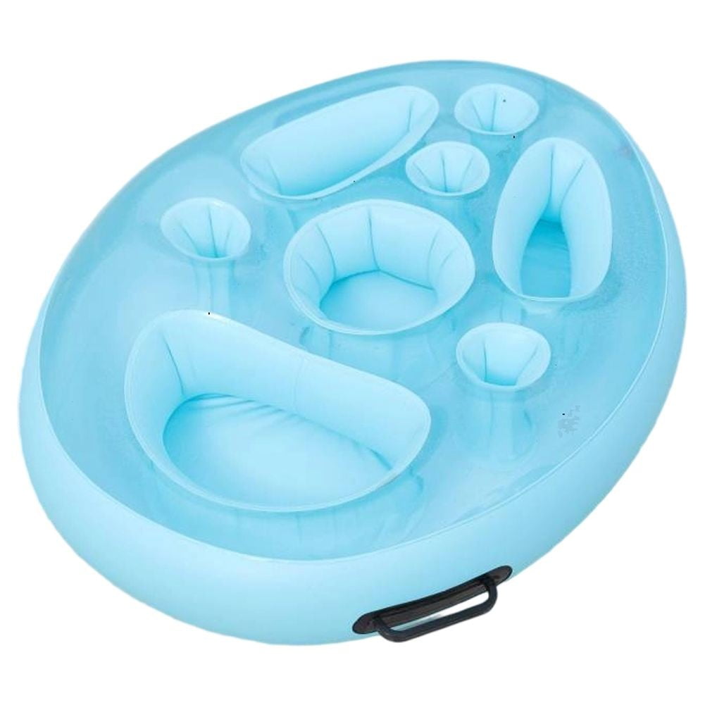 Inflatable Floating Drink Holder 8 Holes Food tray Summer Swimming ...
