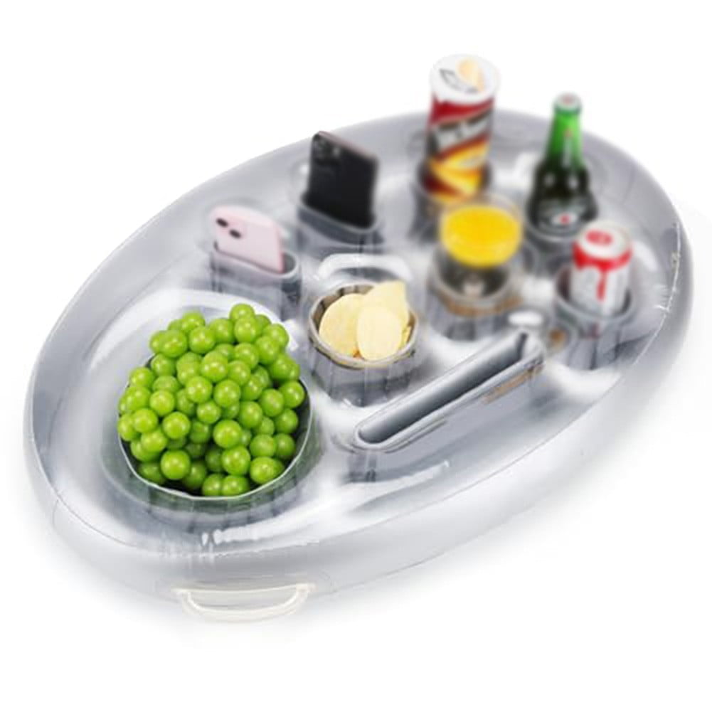 Inflatable Floating Drink Holder Pool Party Accessories Large Capacity ...