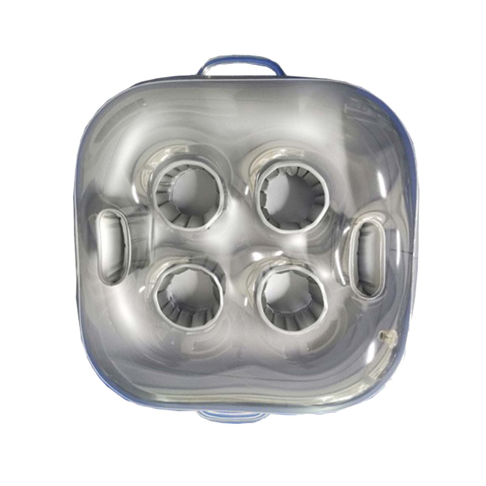 Inflatable Floating Drink Holder for Pool and Hot Tub Holds Food, Drink ...