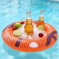 Inflatable Floating Ice Bucket Cooler, Portable Pool Float with ...