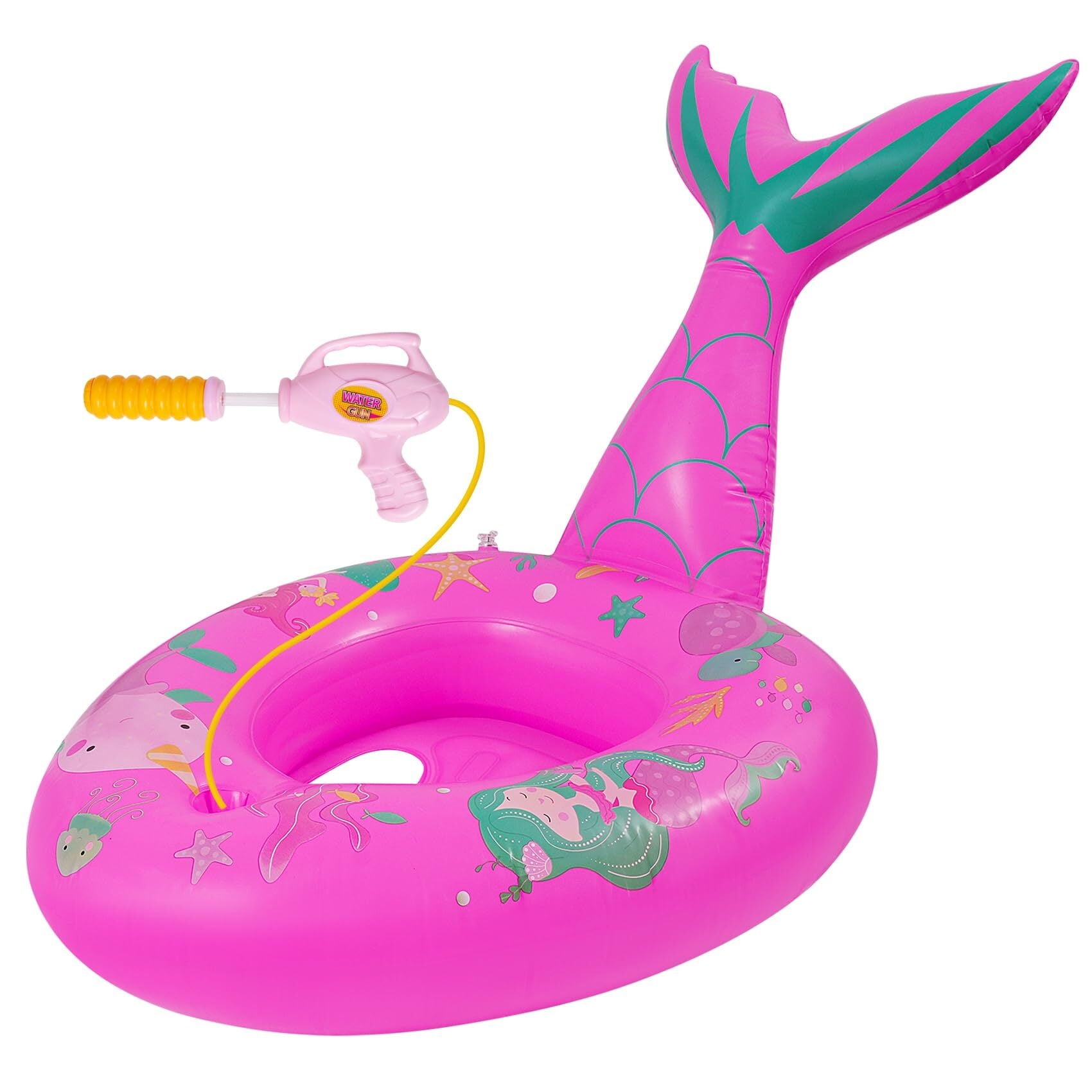 Inflatable Floating Pool Toys for Kids Pool Float Swimming Ring Beach ...