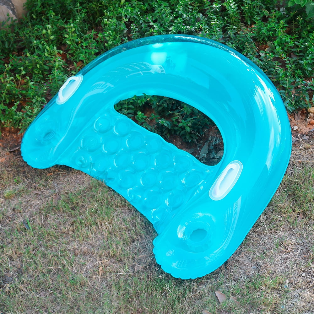 Inflatable Floating Raft New Model Pool Hammock Foldable Striped ...