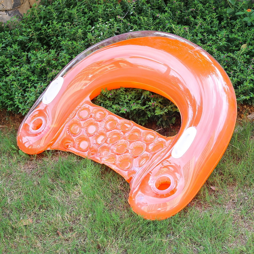 Inflatable Floating Raft New Model Pool Hammock Foldable Striped ...