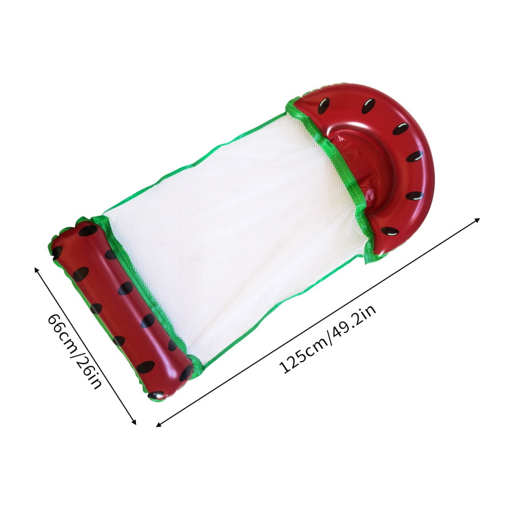 Inflatable Floating Raft New Model Pool Hammock Foldable Striped ...