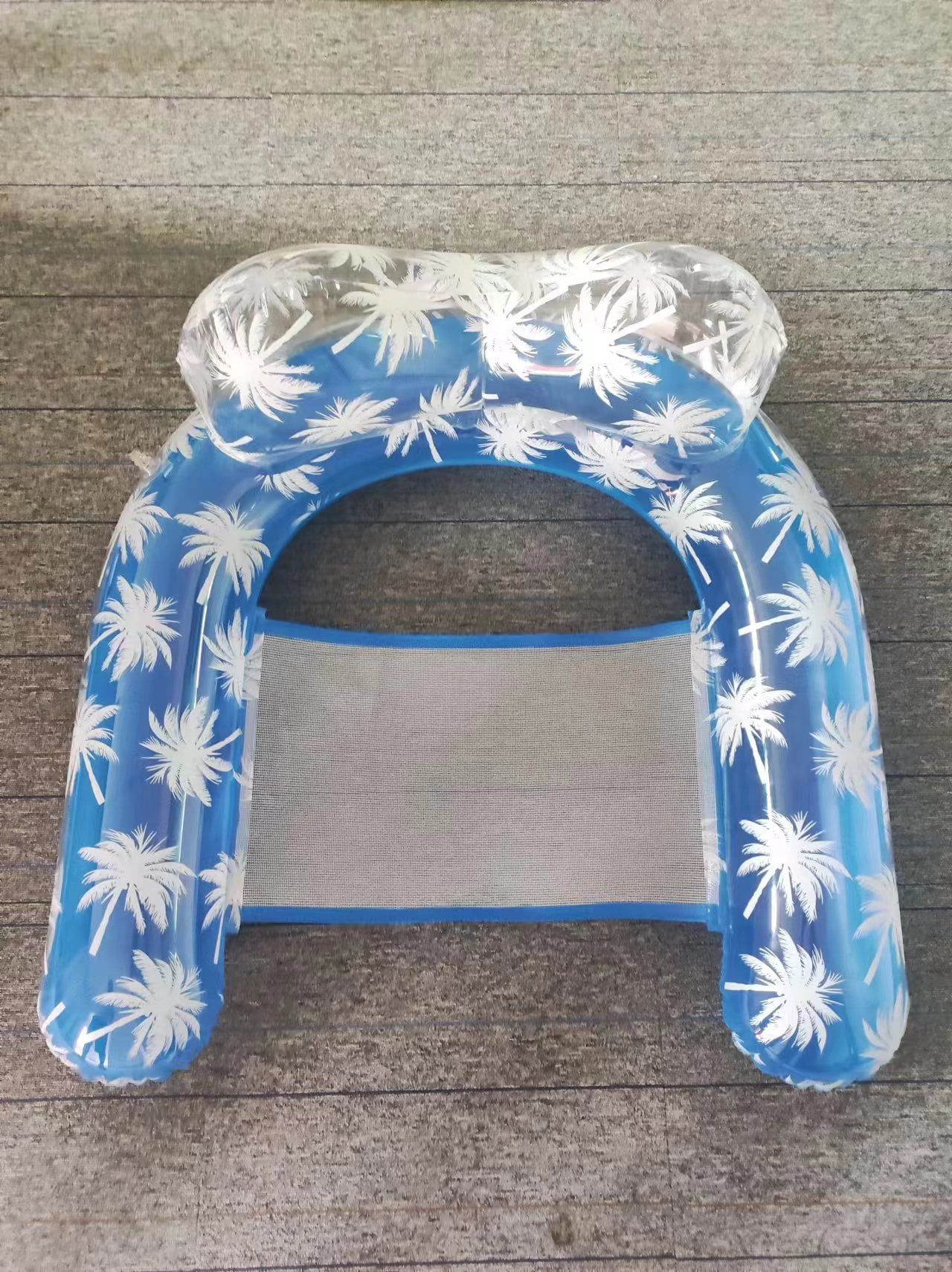 Inflatable Floating Row PVC Inflatable Swimming Pool Recliner with Cup ...