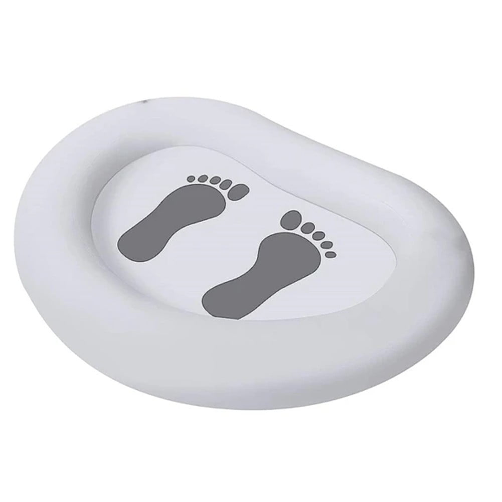 Inflatable Foot Bath Basin for Swimming Pool, PVC Portable Foot Soaking ...