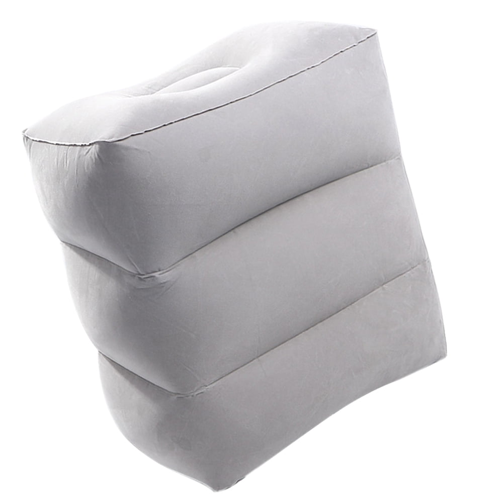 Inflatable Foot Rest Pillow Travel Foot Rest Airplane Under Desk Foot ...