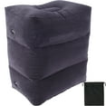 Inflatable Footrest Pillow PVC Flight Sleeping Footrest Rest Pillow 3 ...