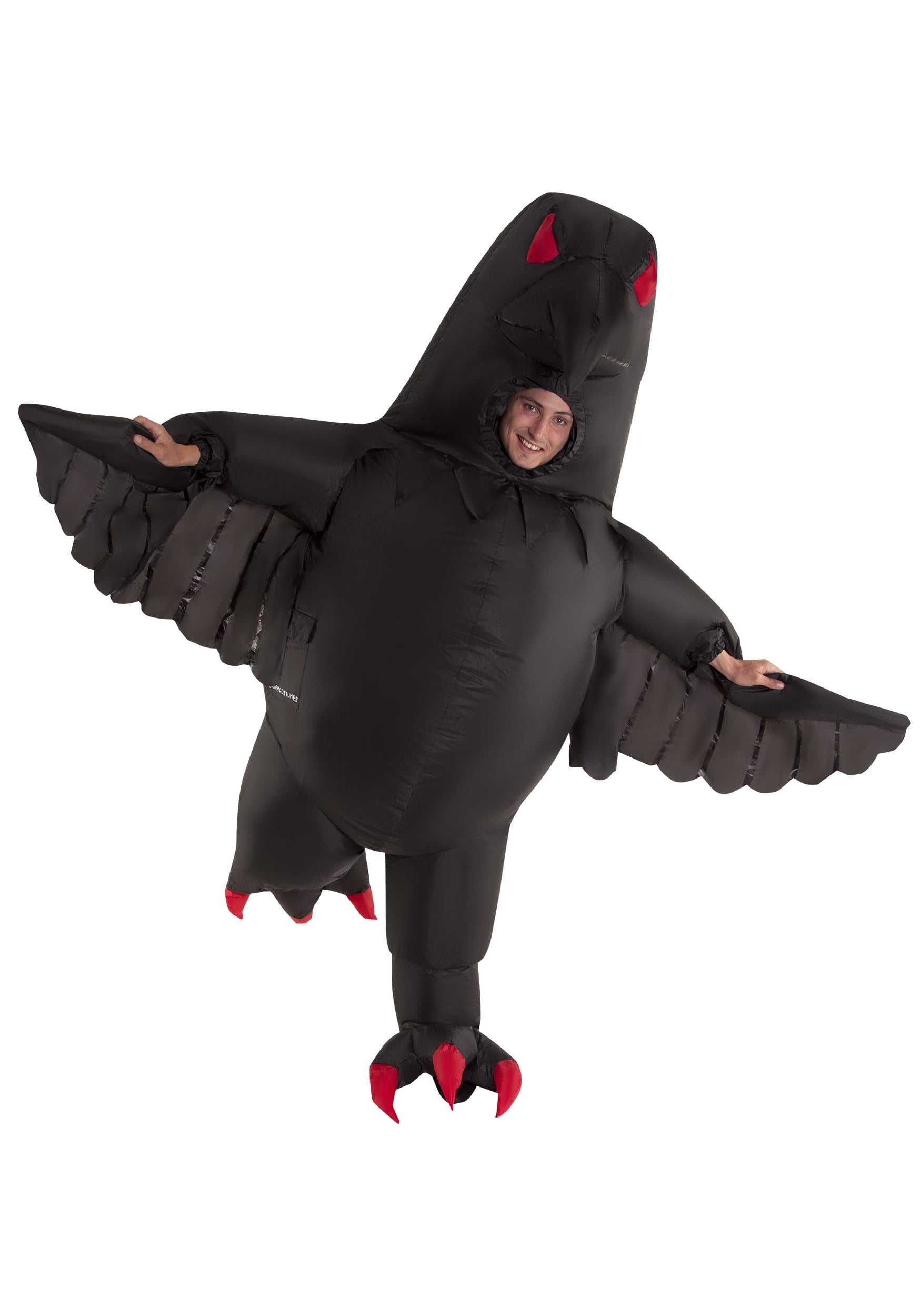 Inflatable Giant Evil Crow Costume Adult - Walmart.com