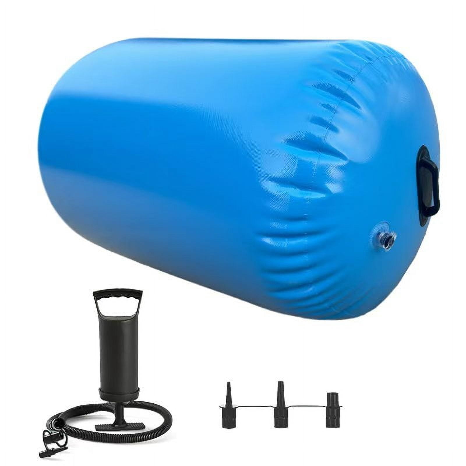 Inflatable Gymnastics Drum with a Handle And Air Pump, Versatile ...