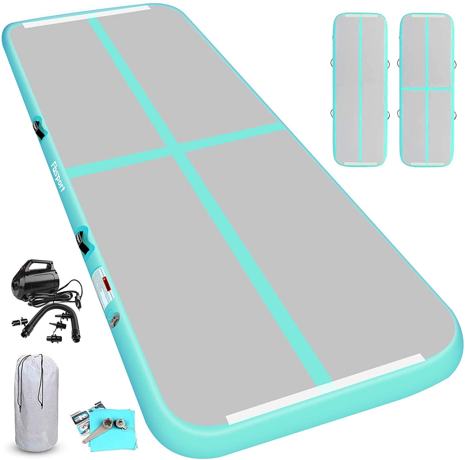 Inflatable Gymnastics Mat, 8 inches Thickness Length Between 10ft to ...