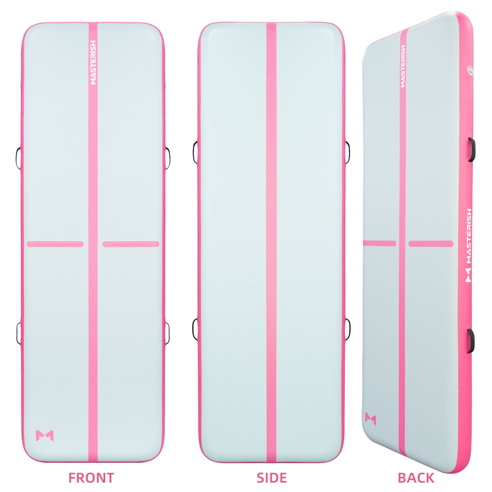 Inflatable Gymnastics Mat with Motorized, Air Track Tumbling Mat for ...