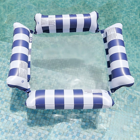 Inflatable Hammock Pool Floating Chair for Adult,Multi-Purpose Pool ...