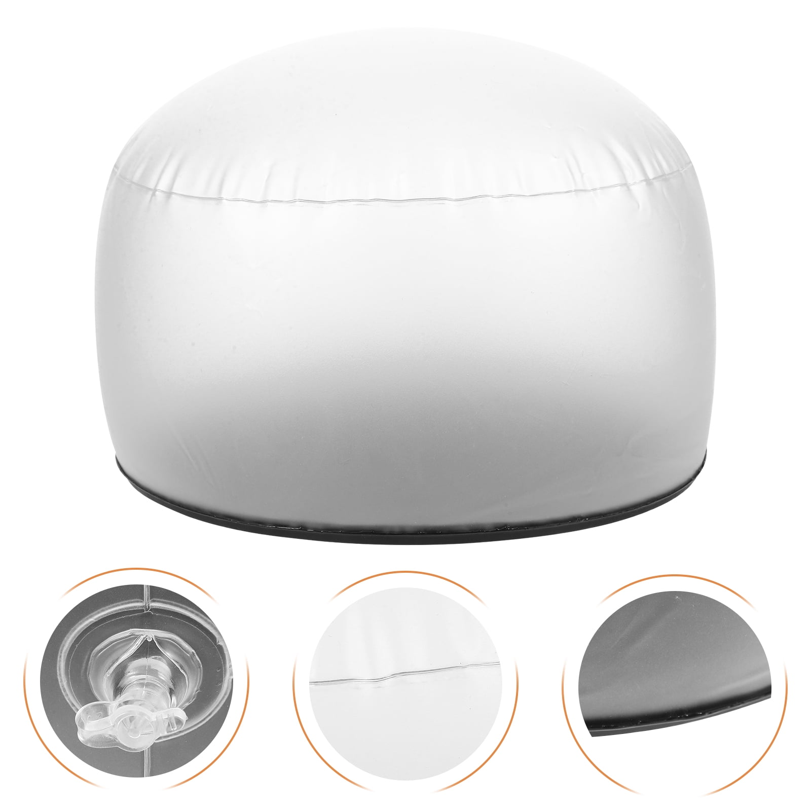 Amosfun Dome Shaped Hat Display Black Pvc 1Pack 6.68X6.68X0.59in ...