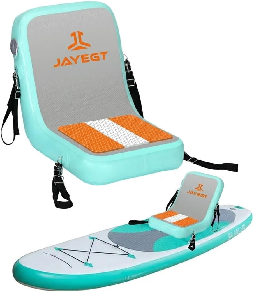 Inflatable Kayak Seat with Back Support,Paddle Board Accessories ...