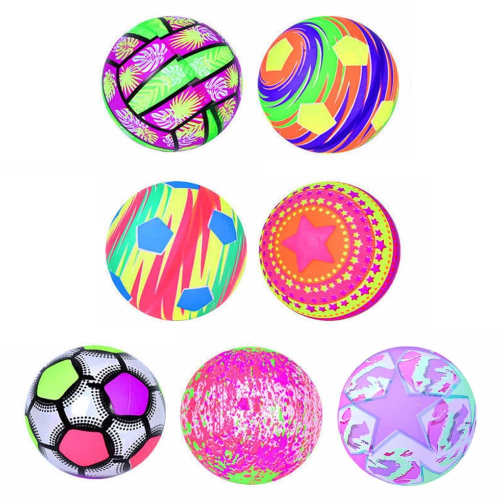 Inflatable LED Ball Flashing Kick Ball Toy Sports Game Party Favor ...