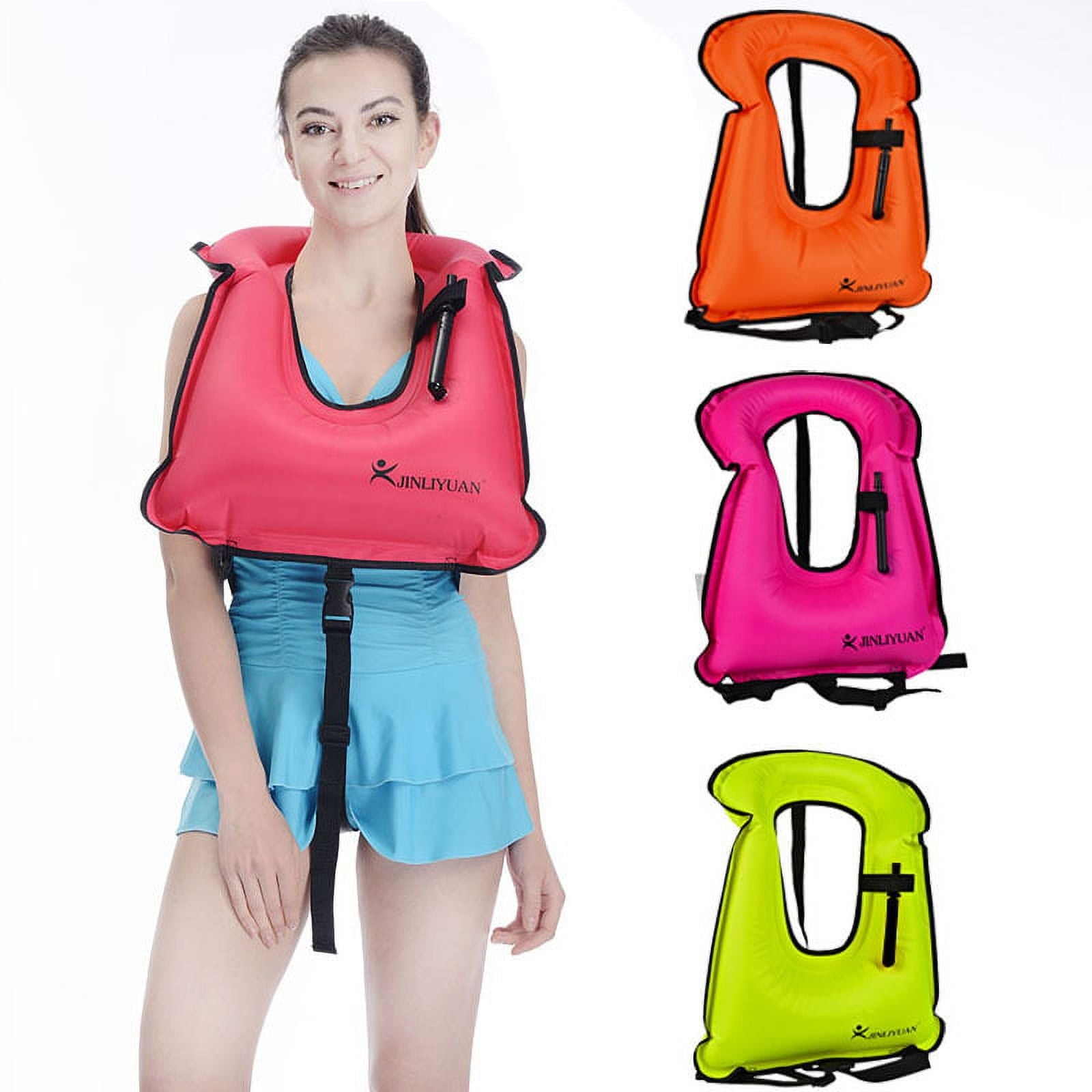 Inflatable Life Jacket Basic Manual Life Vest, Type II Personal ...