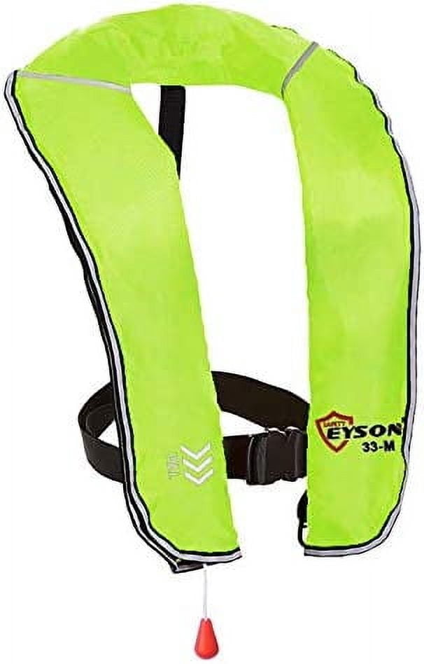 Inflatable Life Jacket Inflatable Life Vest for Adult Classic Manual ...