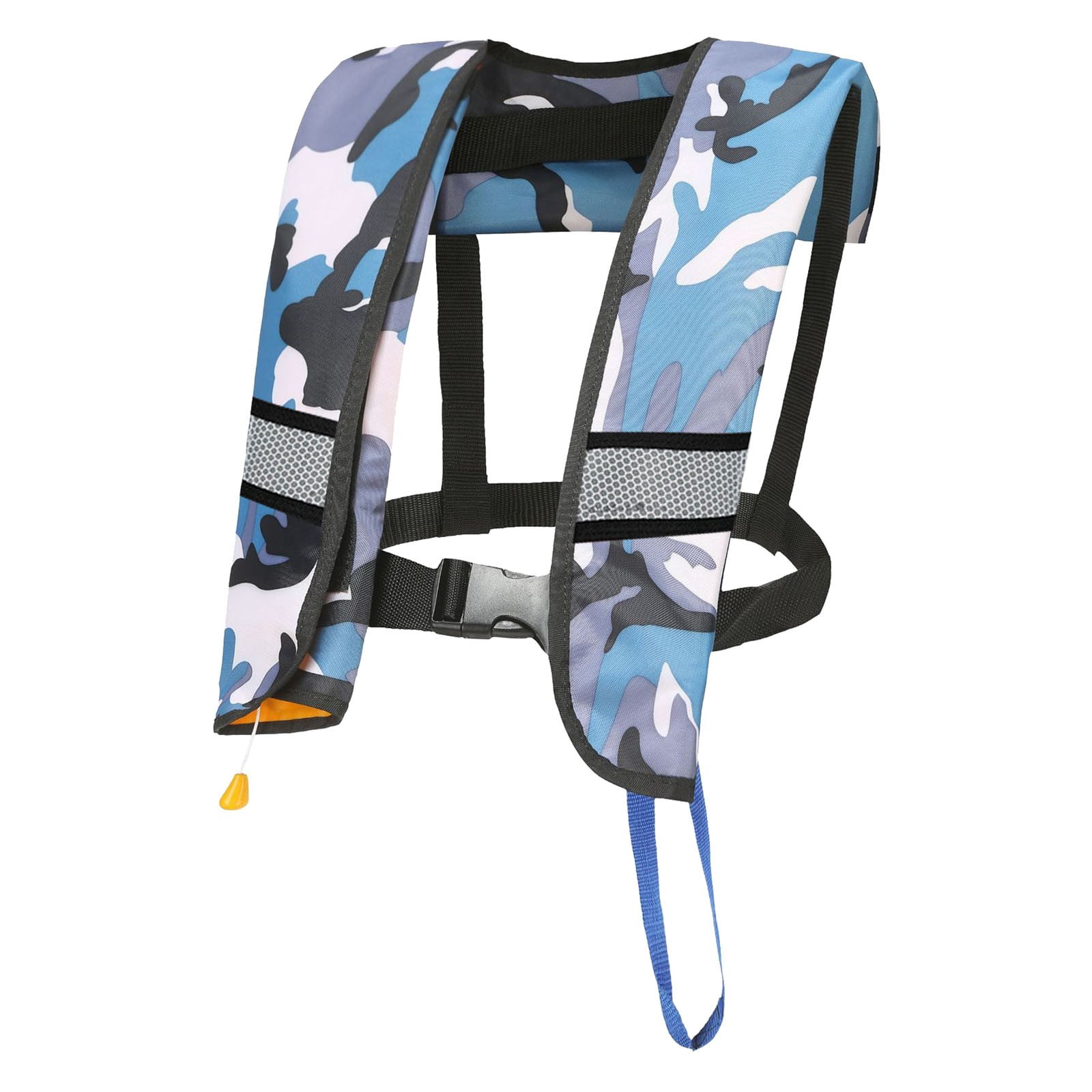 Inflatable Life Jacket for Adults Water Gear Emergency Buoyancy Vest ...