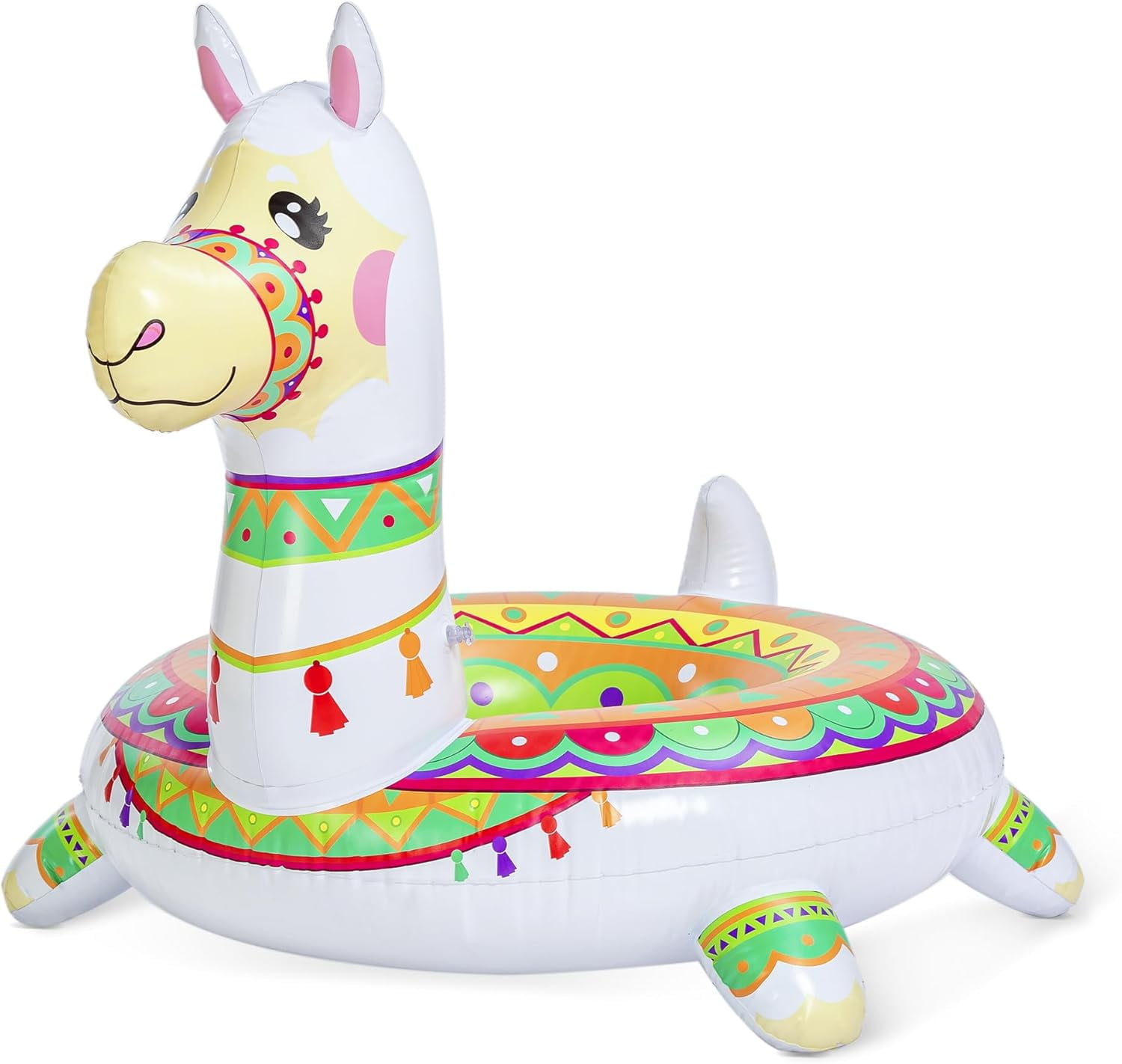 Inflatable Llama Pool Float 43.5”, Pool Tubes, Fun Beach Floaties ...