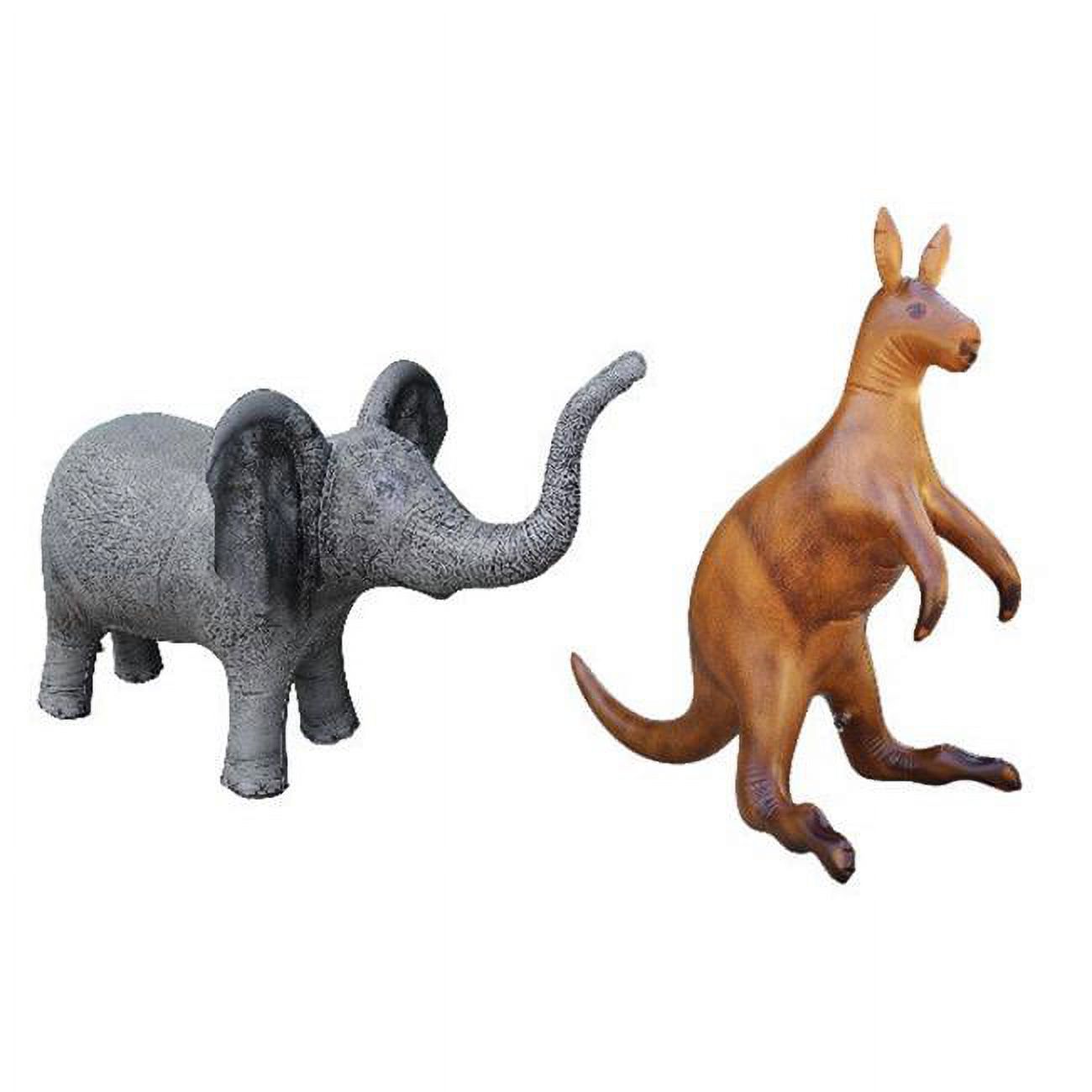Inflatable Long Baby Elephant & Long Kangaroo - Walmart.com